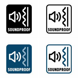 Double wall insulated information sign Royalty Free Vector