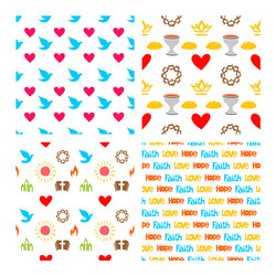 Cute floral seamless pattern with hand drawn Vector Image