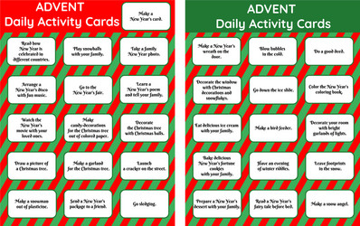Printable Advent Calendar Vector Images (75)