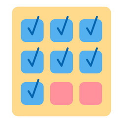 Golfers shot marks 1 Royalty Free Vector Image