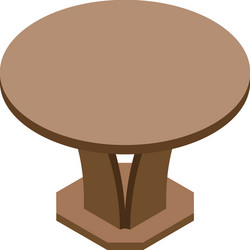 Reception table Royalty Free Vector Image - VectorStock