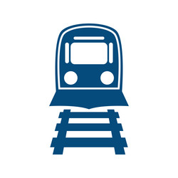 Train logo icon Royalty Free Vector Image - VectorStock