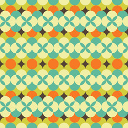 Abstract retro geometric pattern Royalty Free Vector Image