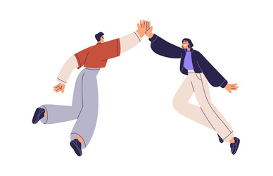 High Five Cartoon Vector Images (over 1,500)