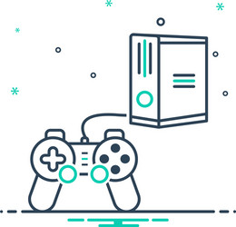 Play station Royalty Free Vector Image - VectorStock