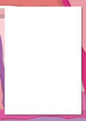 Colorful abstract frame border template Royalty Free Vector