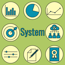 Edtech icon set Royalty Free Vector Image - VectorStock