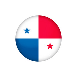 Panama Round Flag Vector Images (over 150)