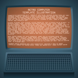 Retro Computer Vector Images (over 77,000)