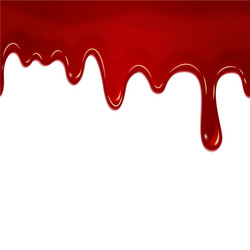 Seamless red paint colorful dripping Royalty Free Vector