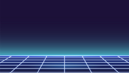 Red grid neon patterned background Royalty Free Vector Image