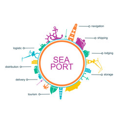 Port Infographic Vector Images (over 1,200)