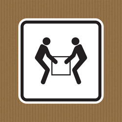 Two Person Lift Symbol Vector Images (over 180)