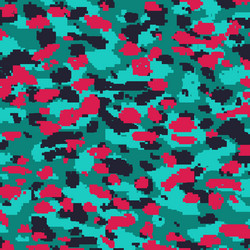 Digital styled camo pattern design Royalty Free Vector Image