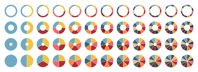 Pie Chart 4 Vector Images (over 2,500)