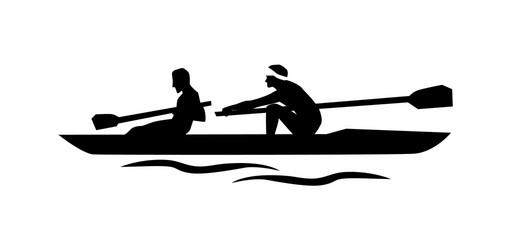 Row Boat Silhouette Vector Images (over 2,400)