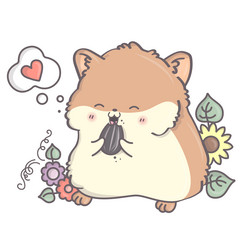 Hamster Sticker Cartoon Vector Images (over 380)