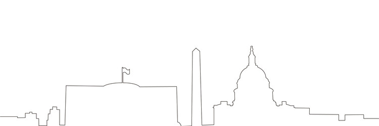 Washington Dc Skyline Vector Images (over 700)