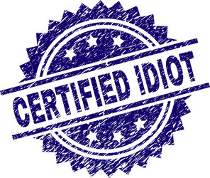 Idiot Seal Certified Vector Images (34)