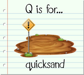 Letter Q Flash Card Vector Images (87)