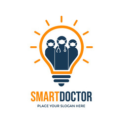Good doctor logo template this design use Vector Image