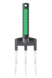 Garden rake agriculture tool Royalty Free Vector Image