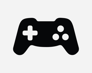 Video game joystick hand drawn doodle control Vector Image