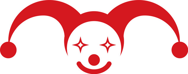 Clown logo template Royalty Free Vector Image - VectorStock