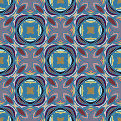 Modern geometric meander seamless pattern Vector Image