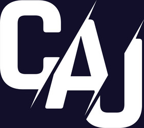 Monogram letters initial logo design bfk Vector Image