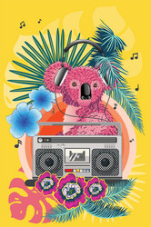 Pink Koala Bear Vector Images (over 280)