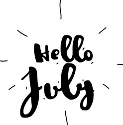 July Calligraphy Vector Images (over 4,800)