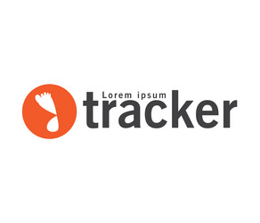 Tracker logo design Royalty Free Vector Image - VectorStock