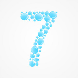 Number 1 Royalty Free Vector Image - VectorStock