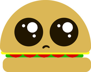 Crying Burger Vector Images (87)