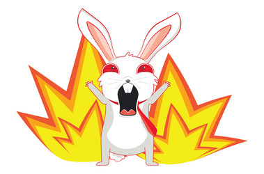 Rabbit Fire Vector Images (over 1,800)