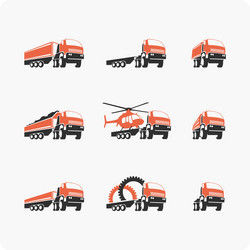 Dustbin Lorry Vector Images (84)
