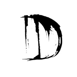 Modern Calligraphy Letters D Vector Images (over 9,900)