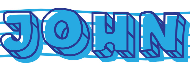 John Name Vector Images (over 100)