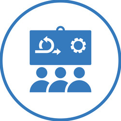 Training icon Royalty Free Vector Image - VectorStock