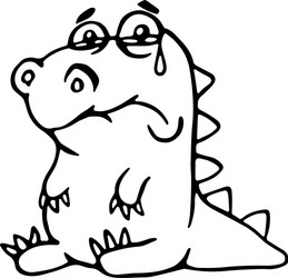 Sad Dragons Vector Images (over 2,600)