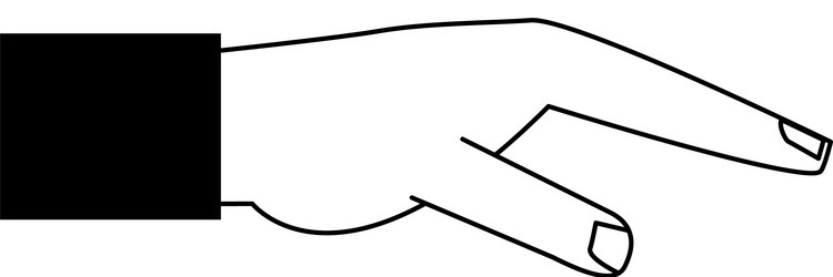 Open Hand Palm Down Vector Images (63)