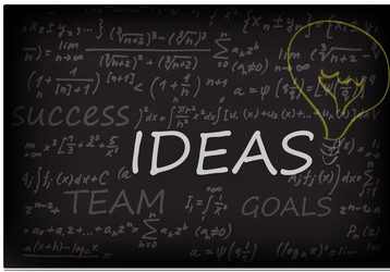 Mathematical exercises formulas and equations Vector Image