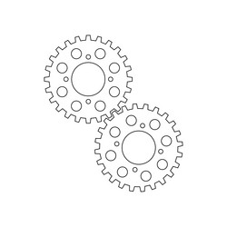 Gear Outline Vector Images (over 72,000)