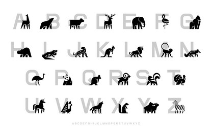 Alphabet Animals Animal Vector Images (over 28,000)