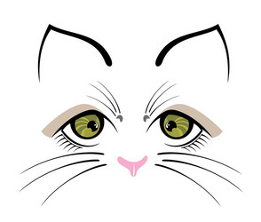 Funny cat Royalty Free Vector Image - VectorStock