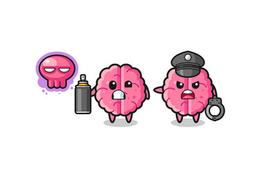 Graffiti Brain Vector Images (over 190)