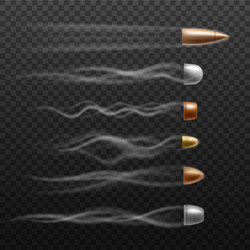 Bullet Trail Trace Vector Images (over 110)
