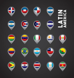 Latin america design Royalty Free Vector Image