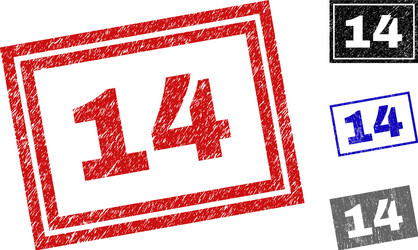 Number 14 Vector Images (over 3,300)